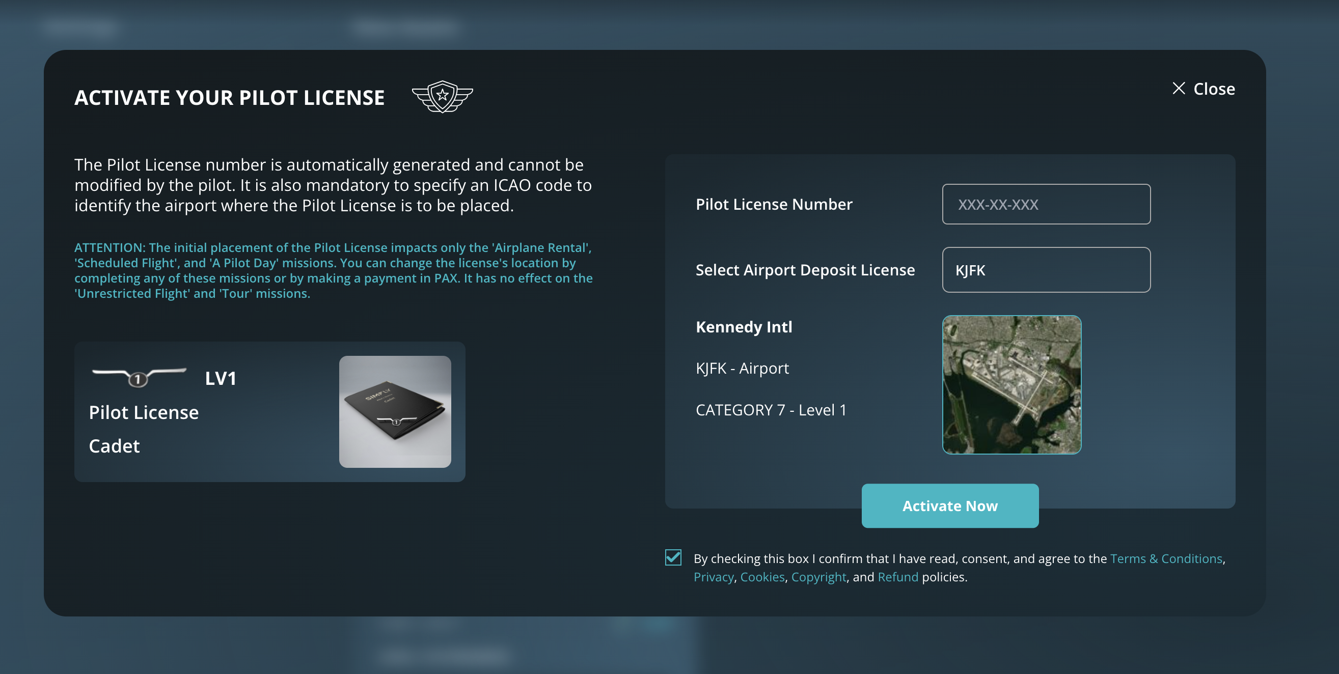 New Assets – SimFly